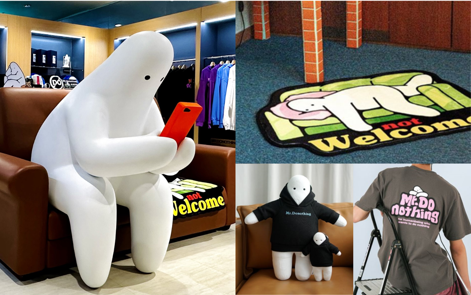 韓國超人氣 Mr. Donothing 正式來台！巨型人偶和可愛周邊 陪你度過美好的一天，首正櫃在這兩個地方與大家見面！｜新光三越 | 新光百貨首頁 | 最新優惠 | SKM官方網站